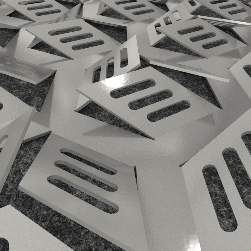 3D Cubes Perforated Sheet - Metrix Group